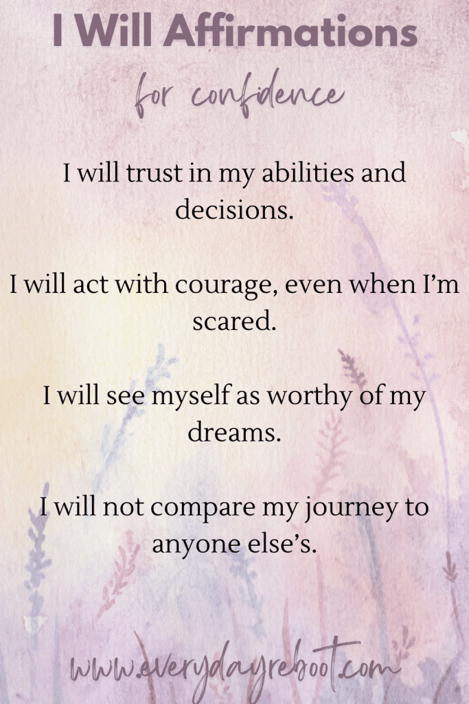 I Will Affirmations: Uplift Your Life and Achieve Your Dreams