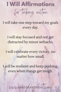 I Will Affirmations: Uplift Your Life and Achieve Your Dreams