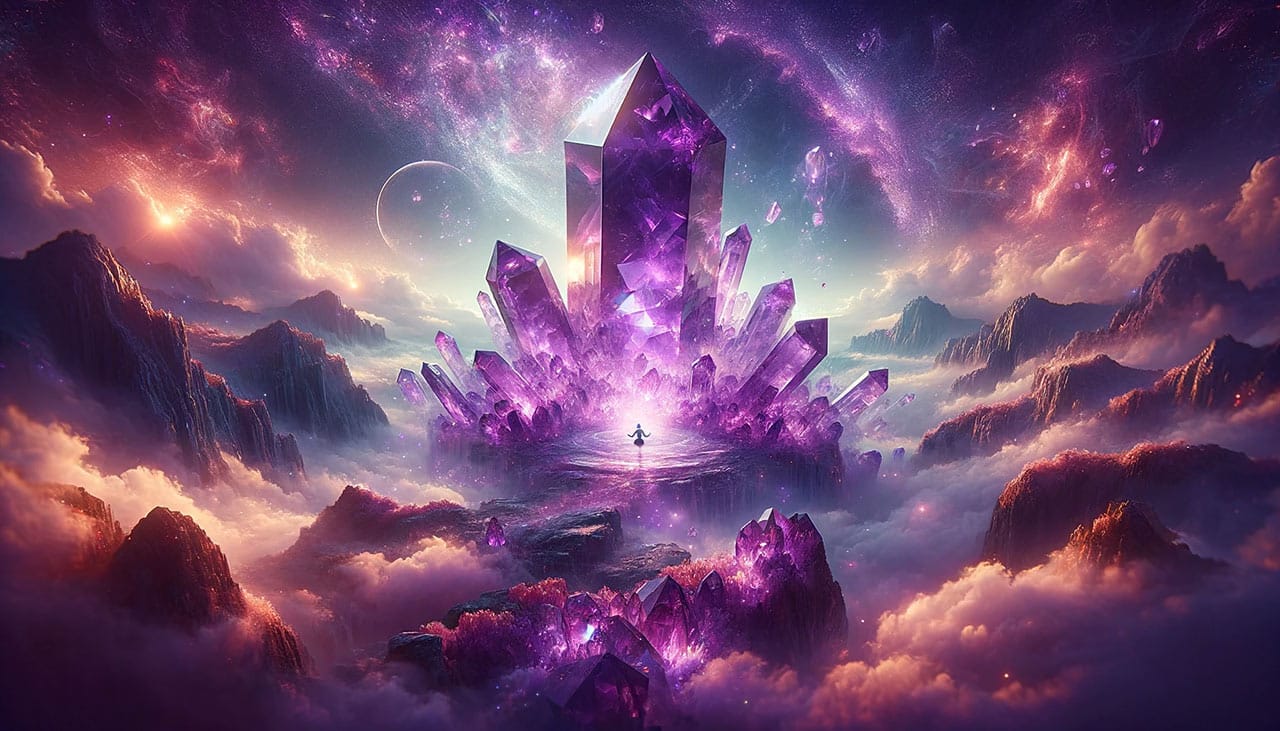 Unlock Joy with Amethyst Affirmations